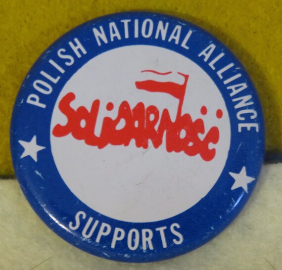 Original 1980's Solidarnosc Polish Solidarity Politic… - Gem