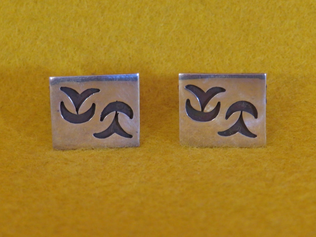 1950's Taxco Adam Alvarado MCM Mid Century Modernist Sterling Silver ...