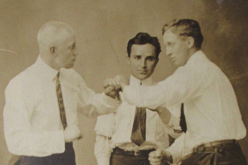 Early 1900's Bare Knuckle Boxers Boxing RPPC Real Photo Postcard - Etsy