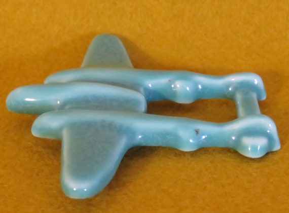 Vintage 1940's World War II Era Ceramic Airplane Avia… - Gem