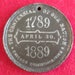 1889 George Washington Presidential Inauguration Centennial Token Child ...