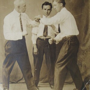 Early 1900's Bare Knuckle Boxers Boxing RPPC Real Photo Postcard - Etsy