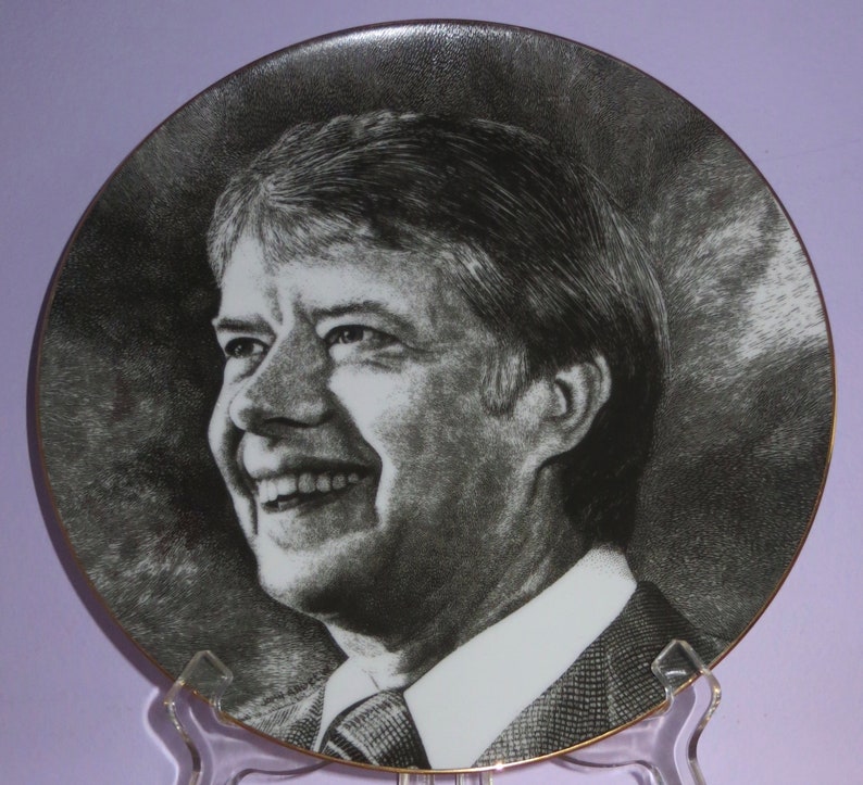 Original 1977 President Jimmy Carter Inauguration Plate - Etsy