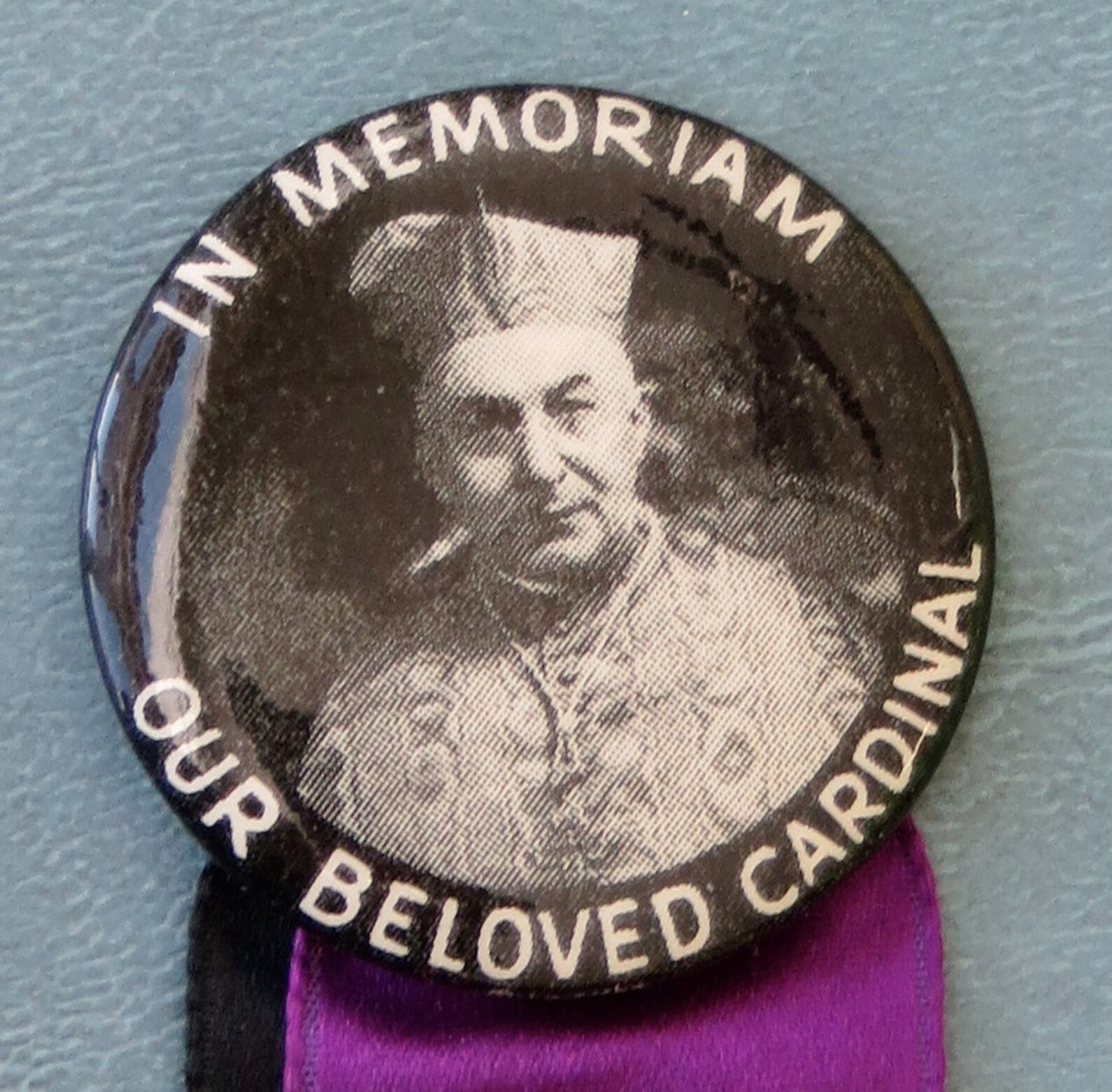 Rare 1939 Cardinal Mundelein Catholic Memorial Pin Back Button | Etsy