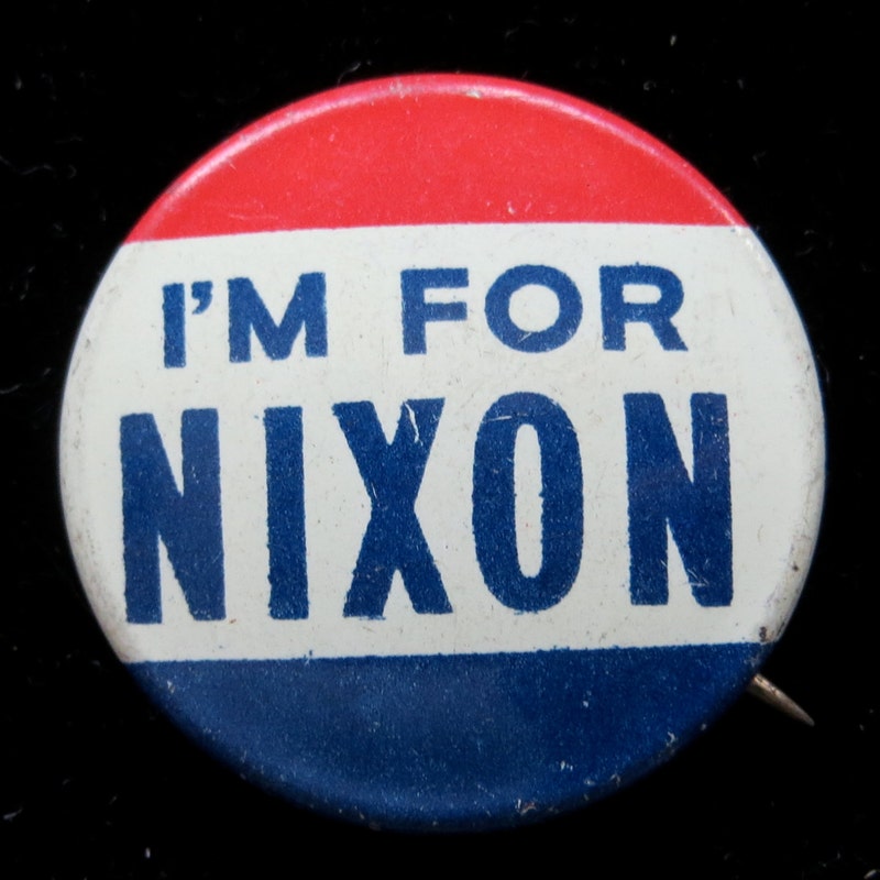 Richard Nixon Presidential Campaign Buttons - Etsy