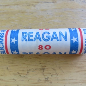 Original 1980 Ronald Reagan Presidential Republican Convention Hand ...