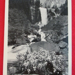 Vernal Falls - Ansel Adams (1902-1984) Best's Studio Yosemite National ...