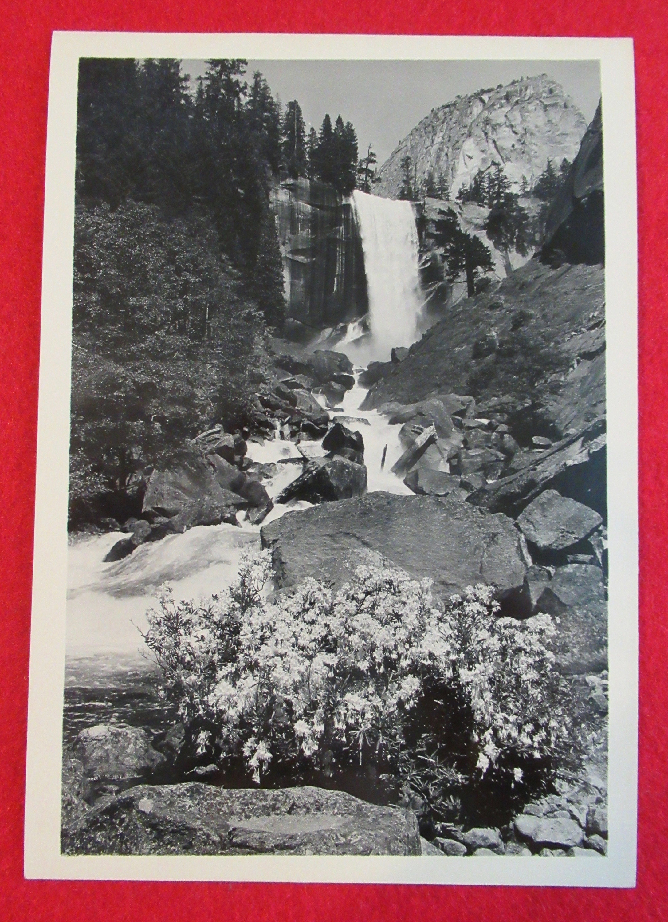 Vernal Falls Ansel Adams 1902-1984 Best's Studio - Etsy UK