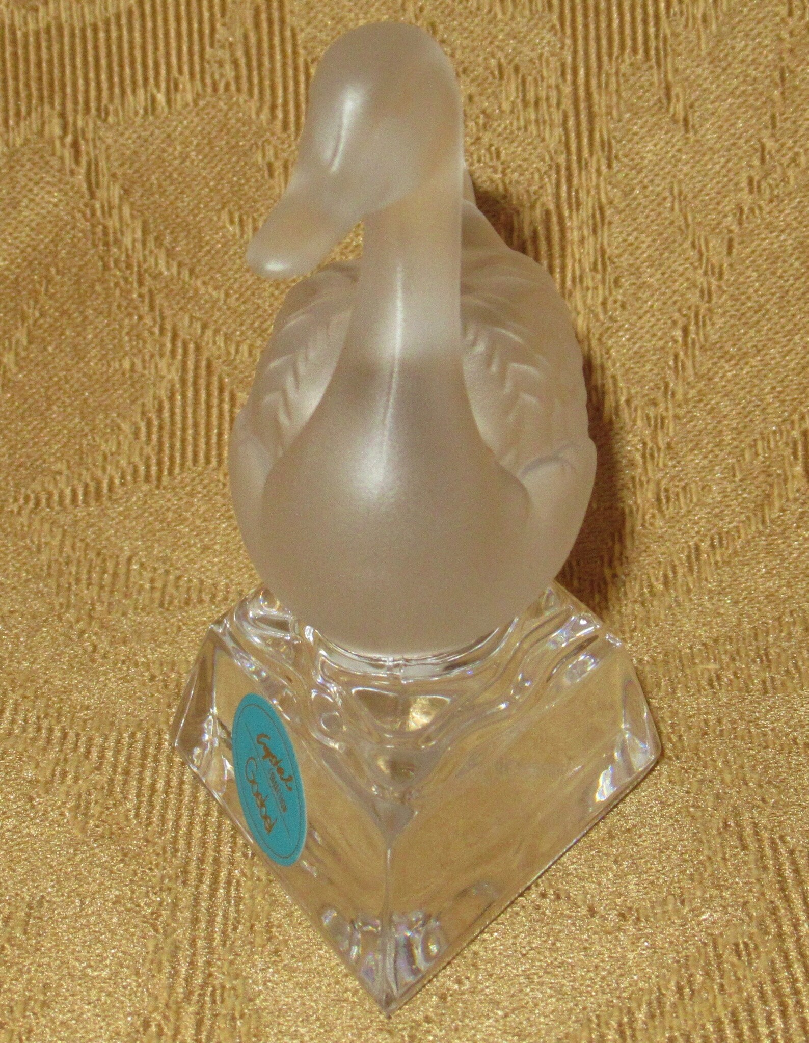 Adorable Goebel Crystal Collection Frosted Duck Figurine - Etsy