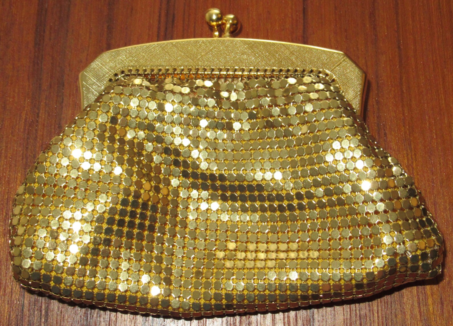 Vintage 1970's Glomesh by Camel Gold Mesh Purse Australian - Etsy