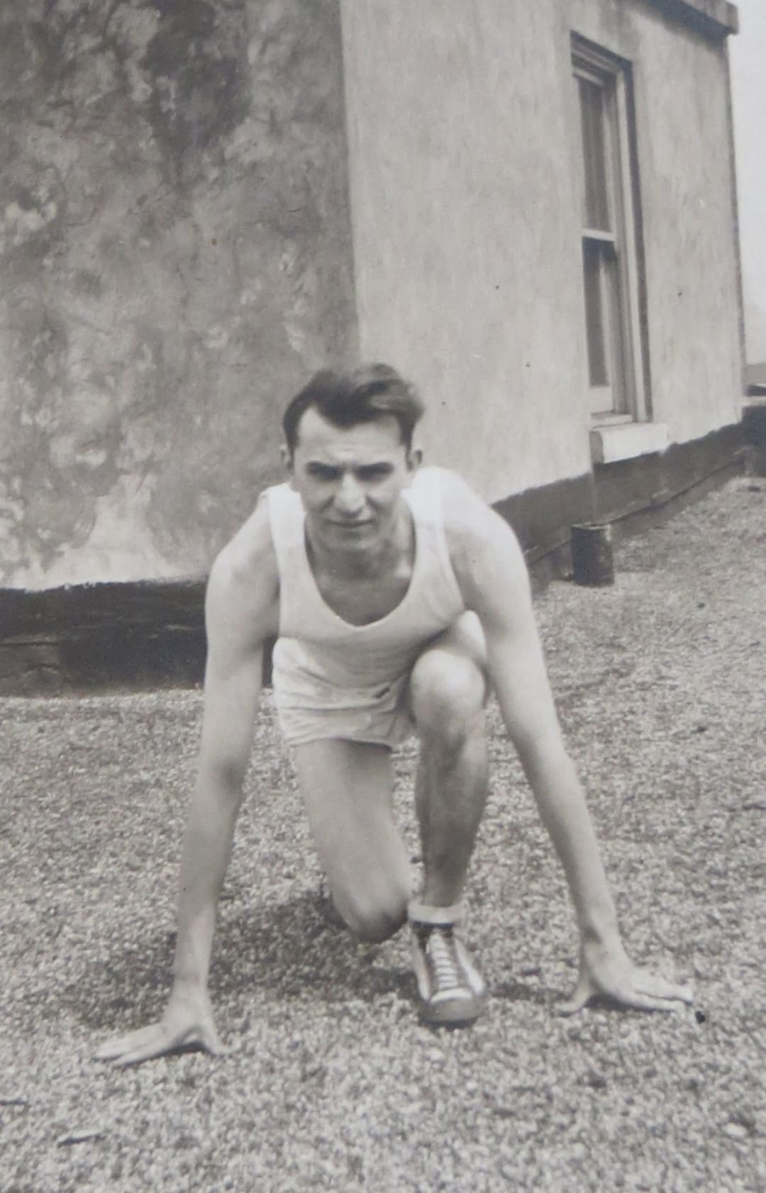 Original 1930's Chicago Rooftop Runner Snapshot Photograph Free ...