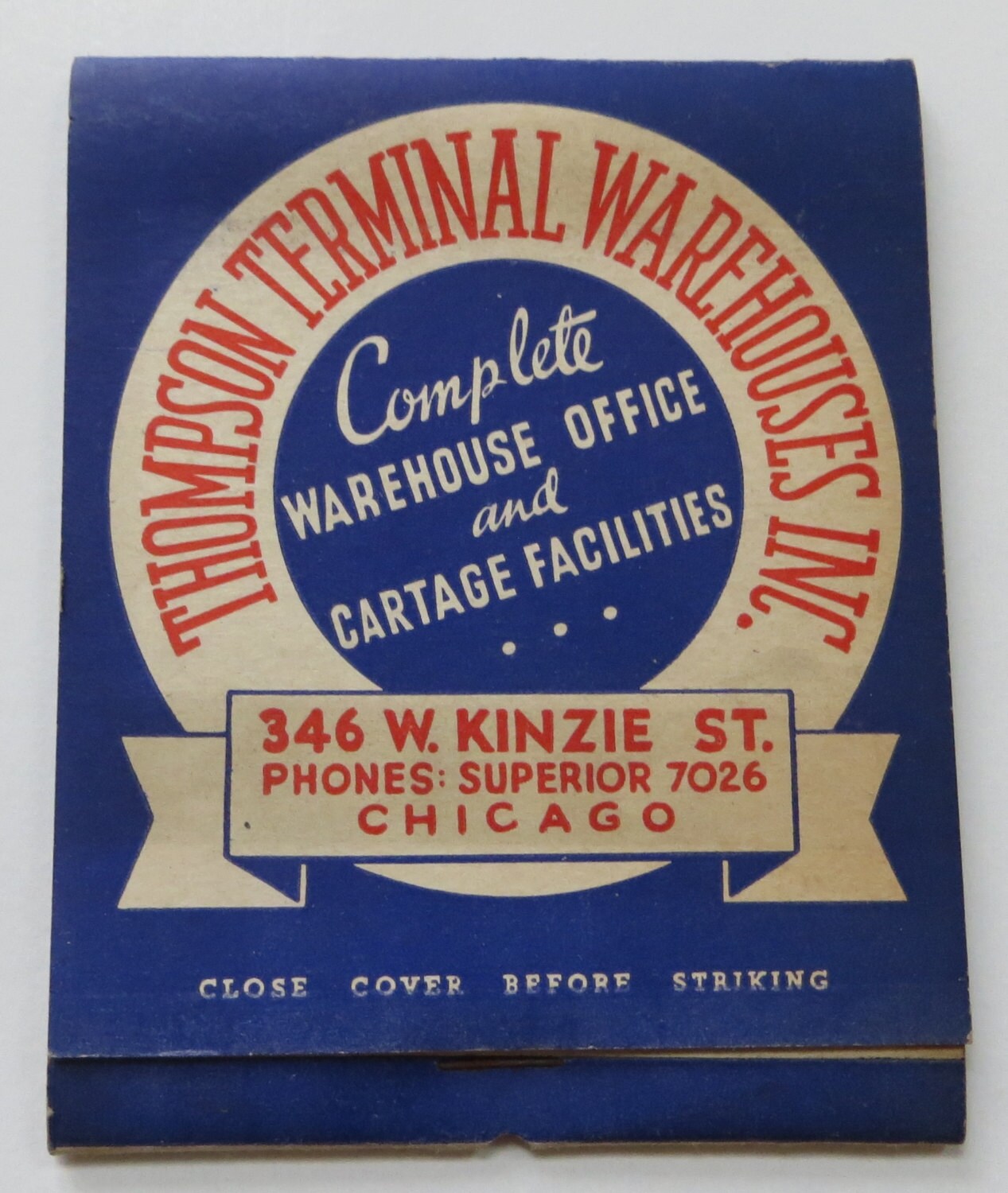 1920's Thompson Terminal Warehouses Chicago Oversized - Etsy