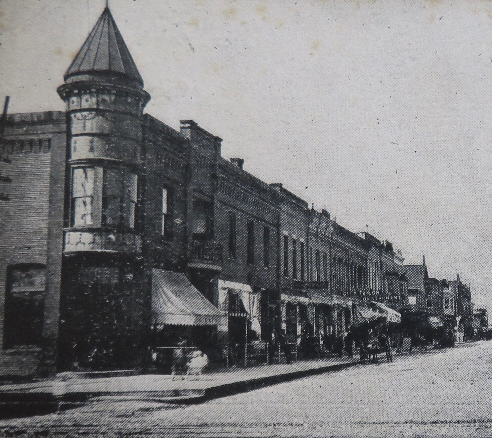 Original 1912 Main Street Knox Indiana Business District Photo - Etsy