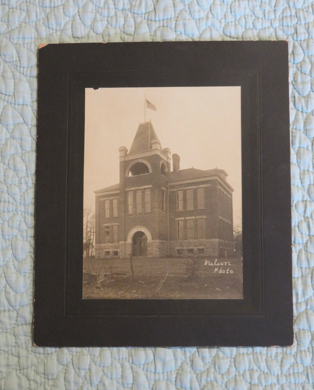 Original 1900's Wheatfield Indiana High School Photo on Cardboard - Etsy