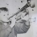 Johnny Blow Your Horn Vintage 1940's Little Bugler Boy Blowing His ...