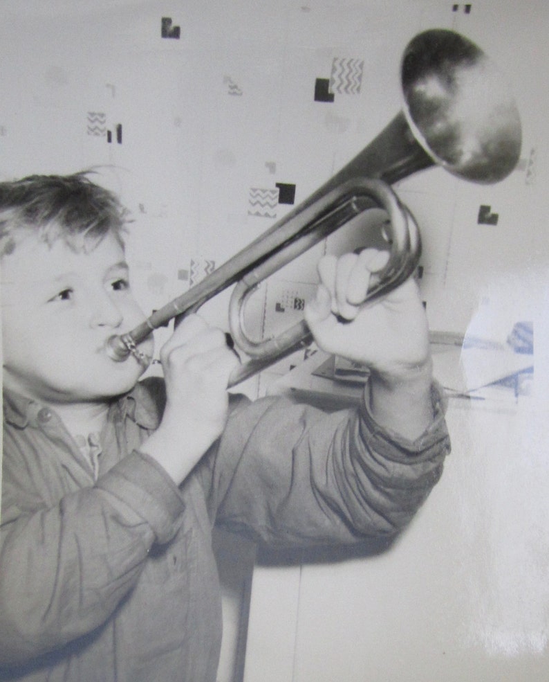 Johnny Blow Your Horn Vintage 1940's Little Bugler Boy - Etsy