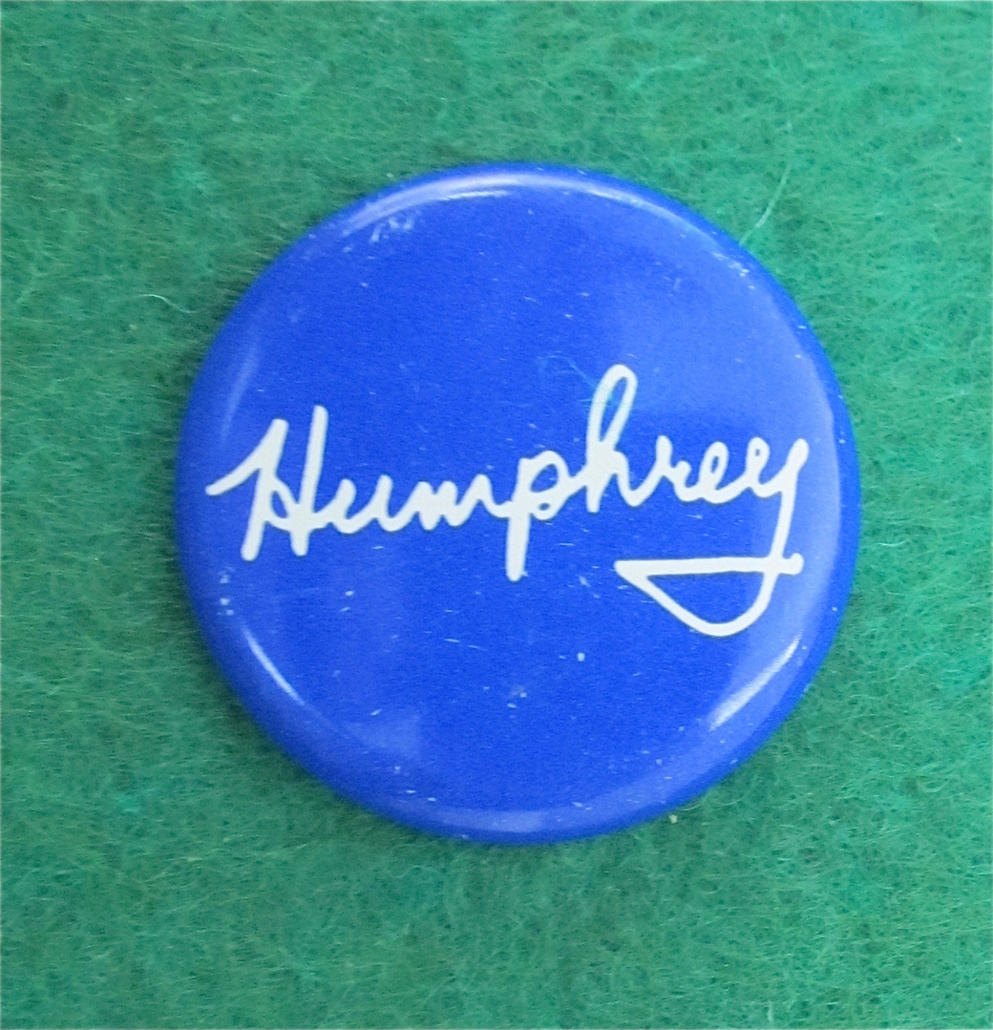 1968 Hubert Humphrey Presidential Campaign Pin Back Button | Etsy