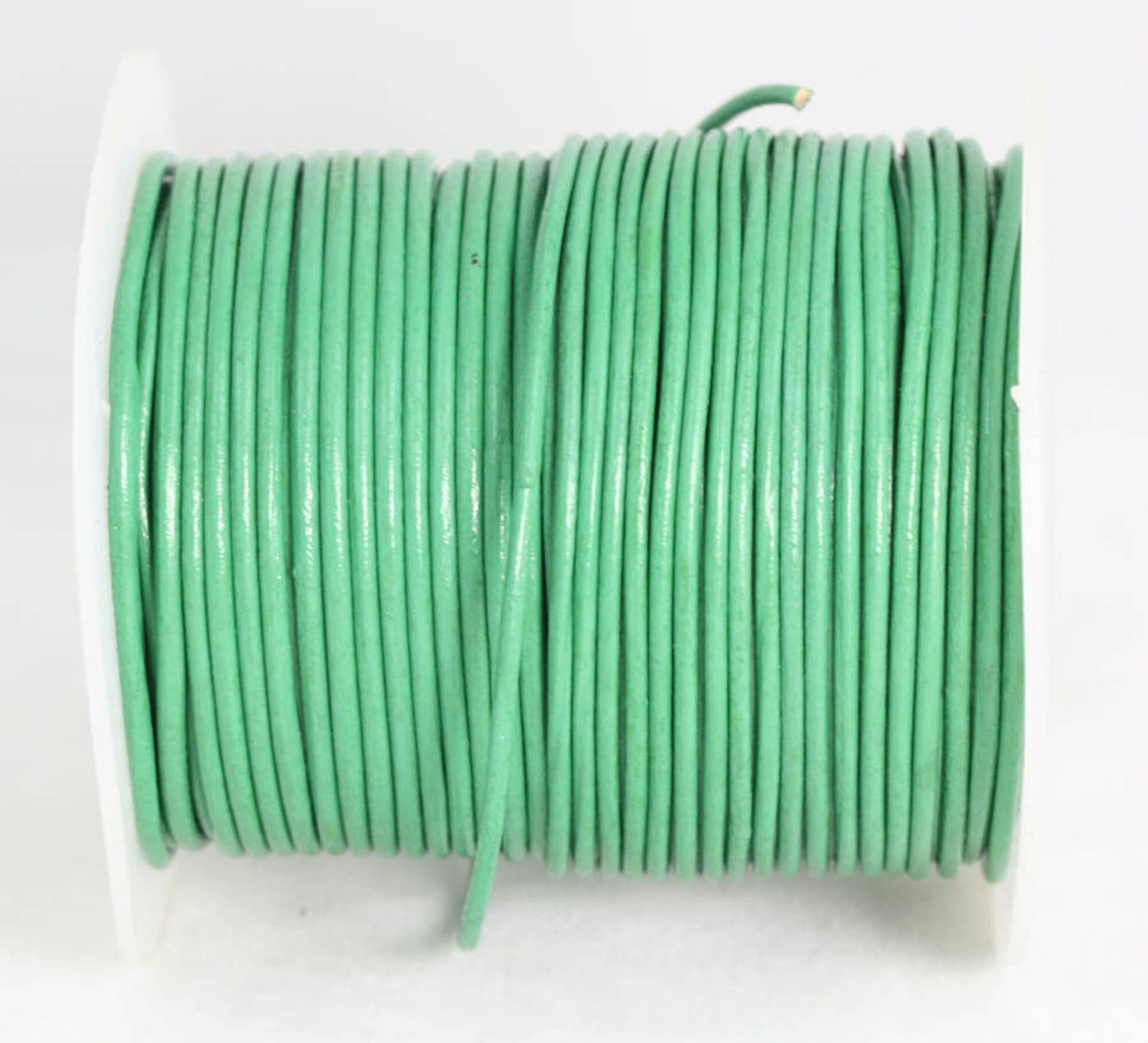 Genuine LEATHER Cord. Rounded and polished. Loose lengths | Etsy