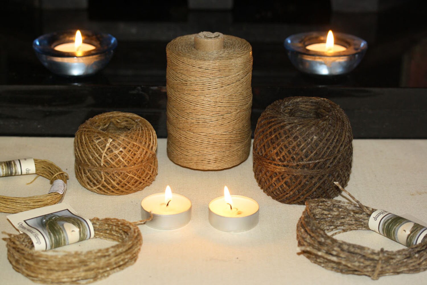 Waxed HEMP TWINE 100% Hemp 1MM X 10 Metre / Holds Flame Like - Etsy UK