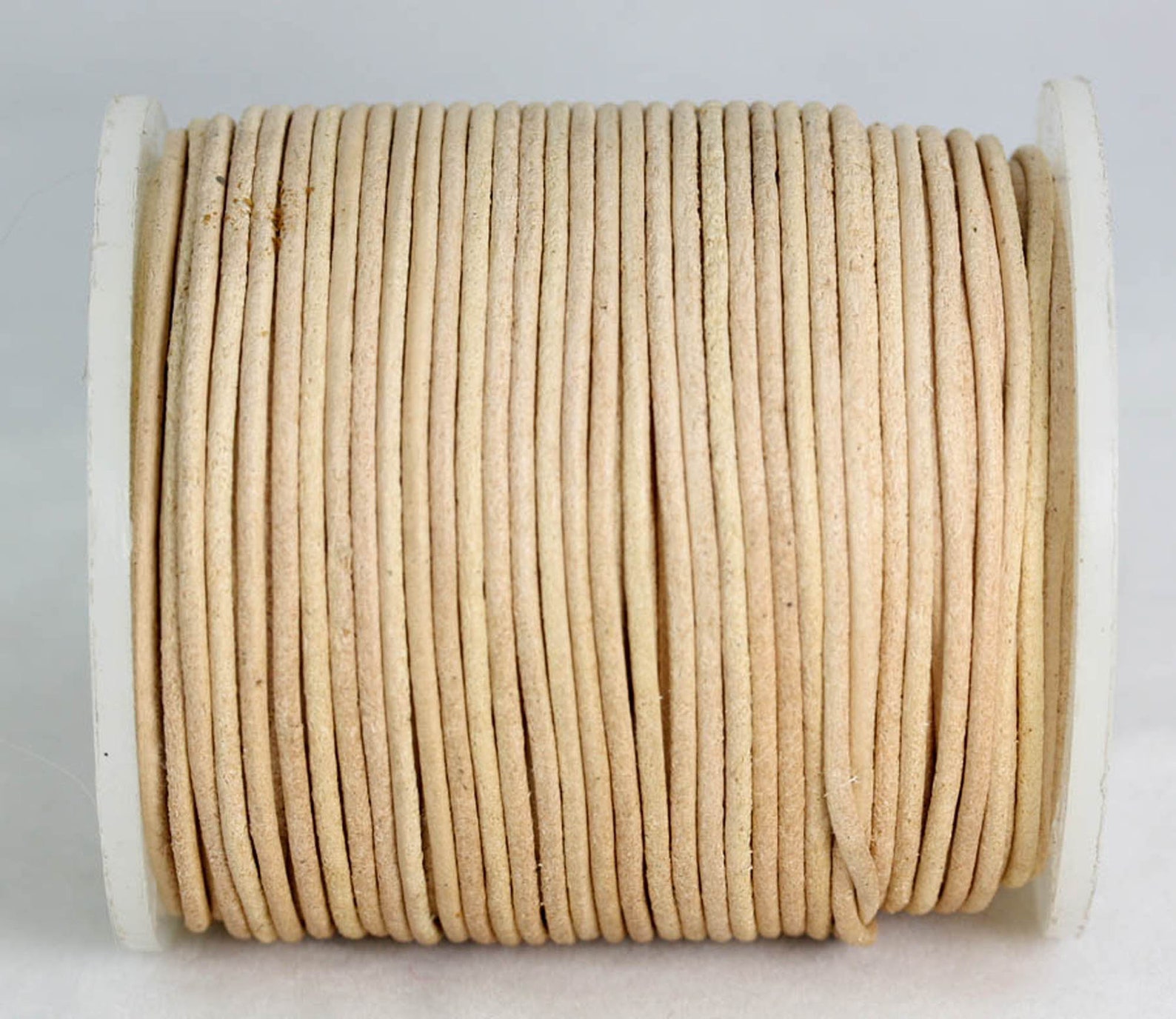 Genuine LEATHER Cord. Rounded and polished. Loose lengths | Etsy