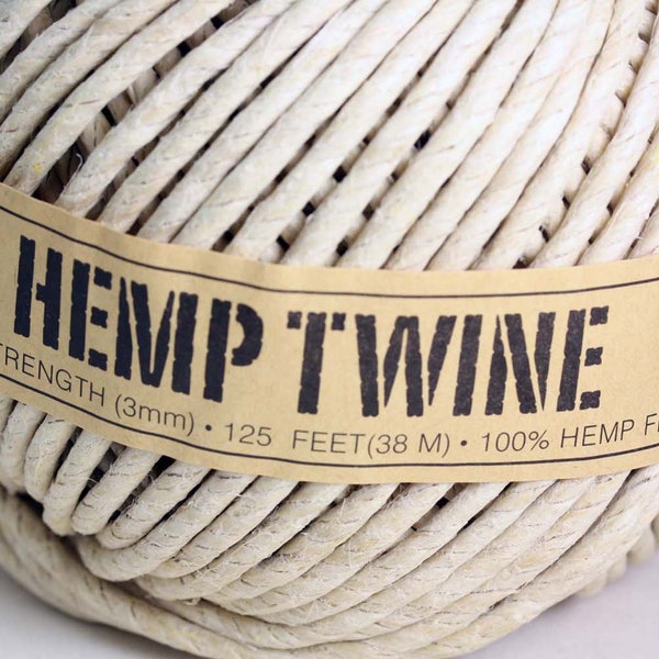 Hemp Twine - Etsy