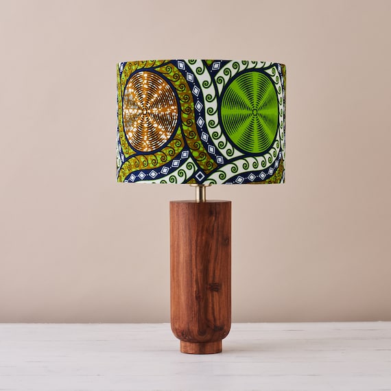 Lamp Shades Home & Living Lighting 30cm drum lamp shade African print ...