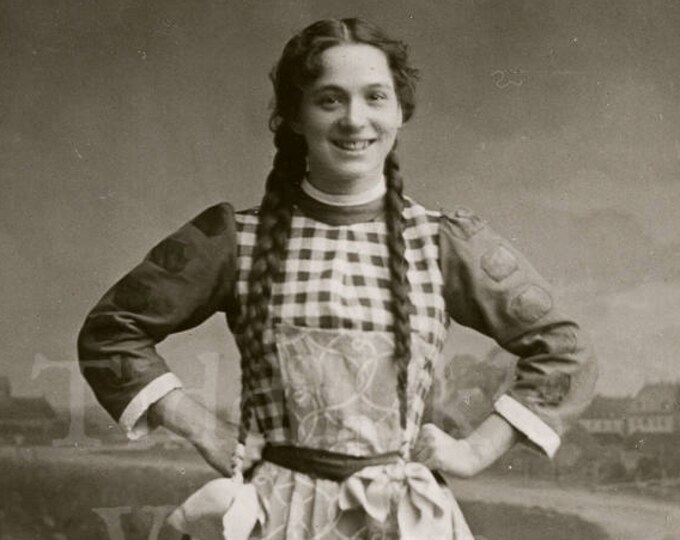 Miss Fanny Fields Edwardian Actress Postcard as Gretchen in - Etsy