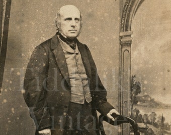 Victorian Bald Man - Etsy