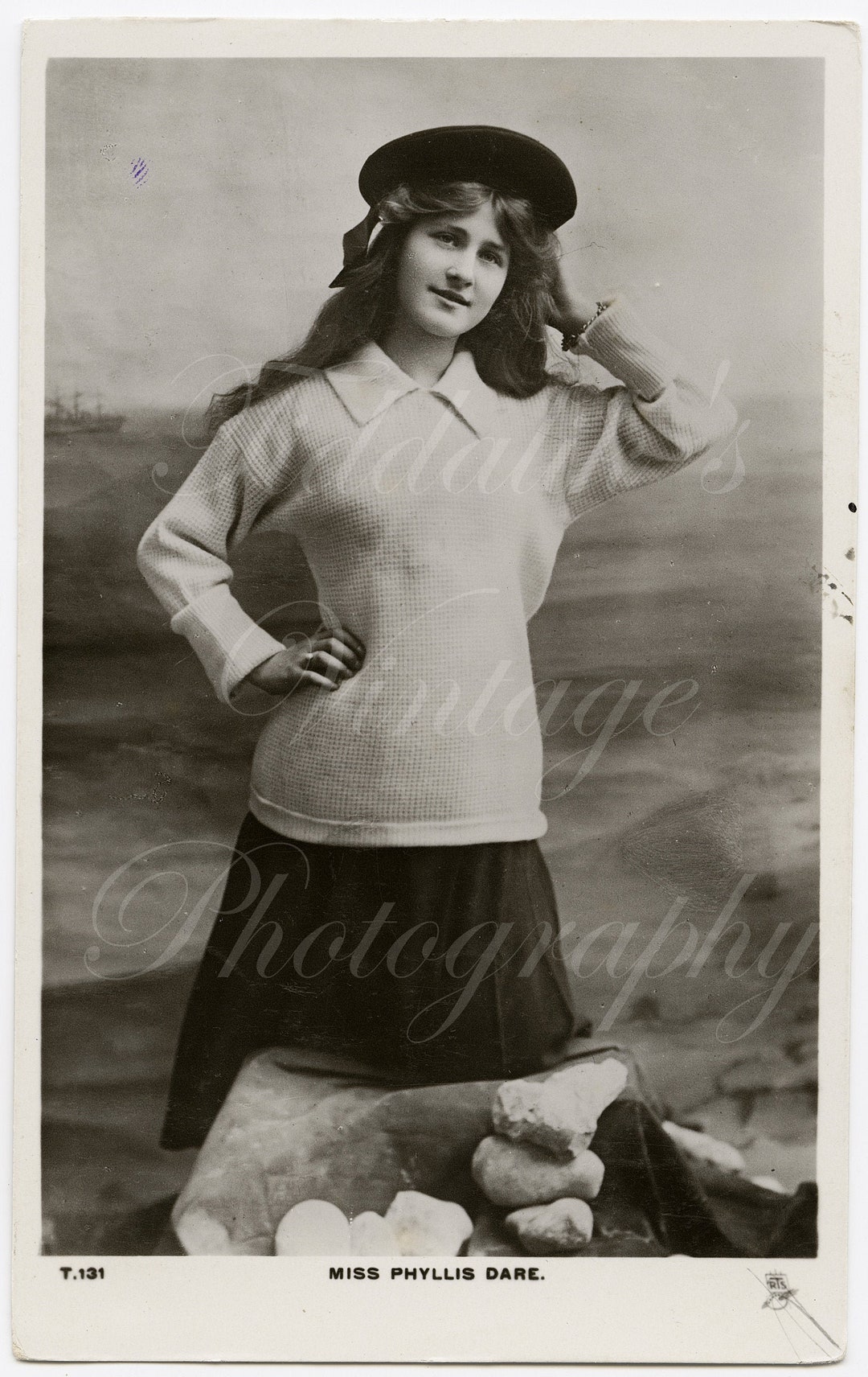 Phyllis Dare, Edwardian Actress, Singer Antique Vintage Postcard Posted ...