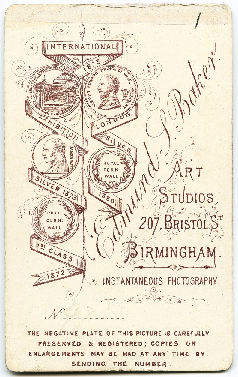 Victorian Young Handsome Man Oval Masked Portrait CDV Photo - Etsy