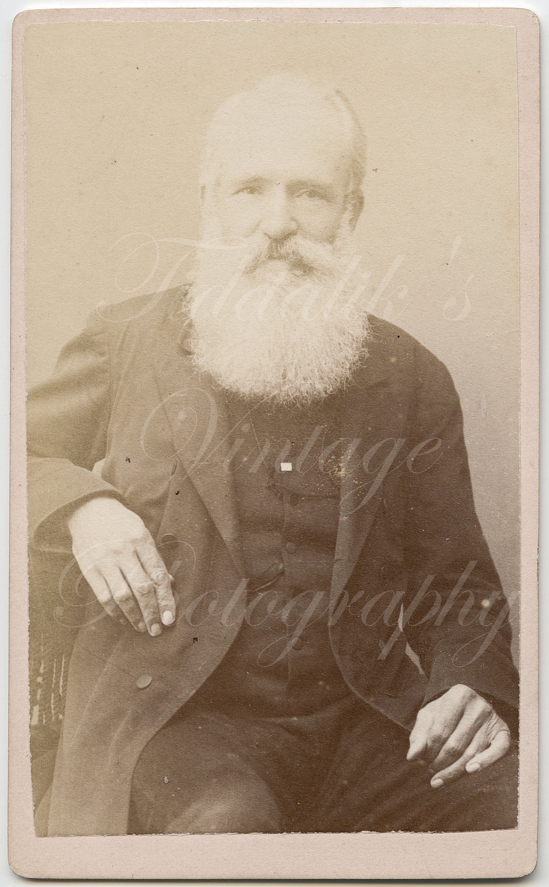 Huge White Beard