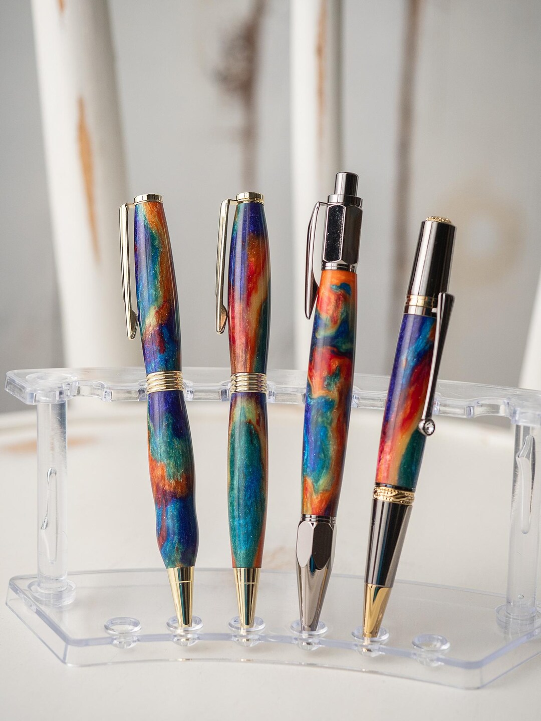 Rainbow Pen, Sparkle Diamondcast, Pride Pen, Custom Gift - Etsy