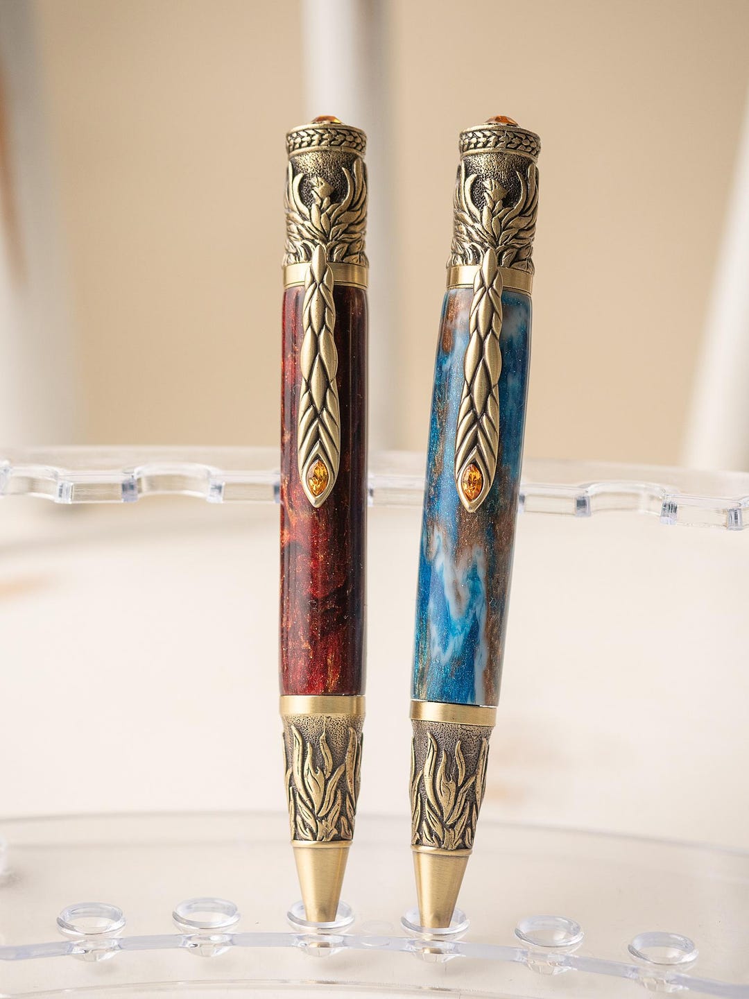 Handmade Harry Potter Phoenix Pen, Gryffindor, Ravenclaw, Antique Brass ...