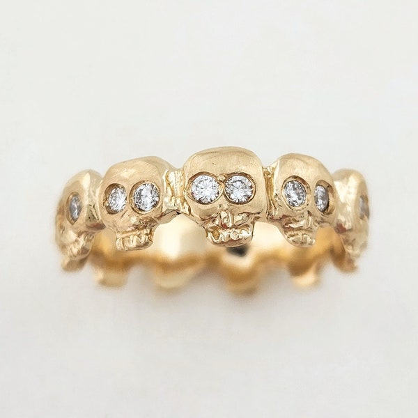 Diamond Skull - Etsy
