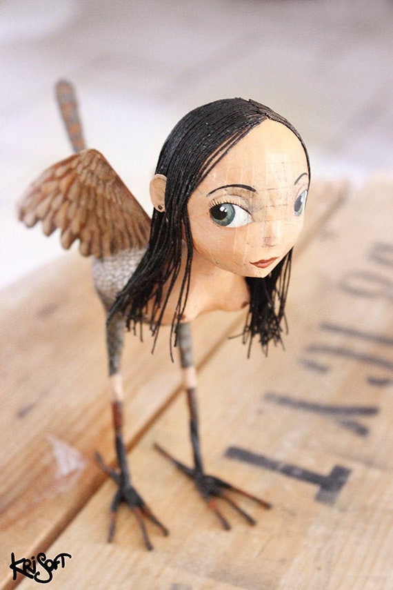 MONA Harpy Mermaid Unique Piece Krisoft OOAK Doll - Etsy