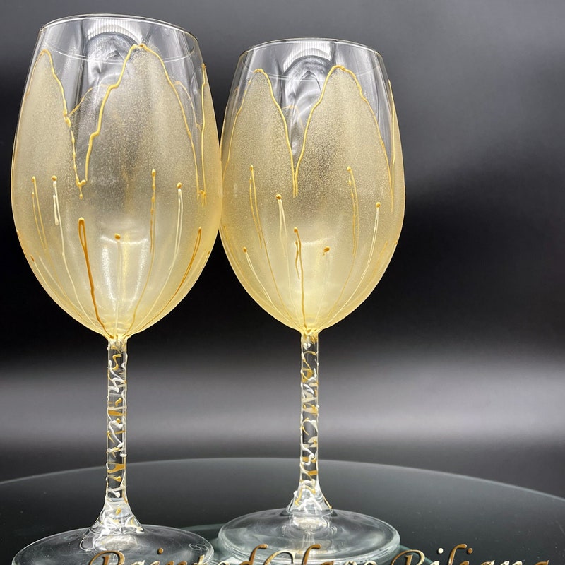 Unique Wine Glass - Etsy