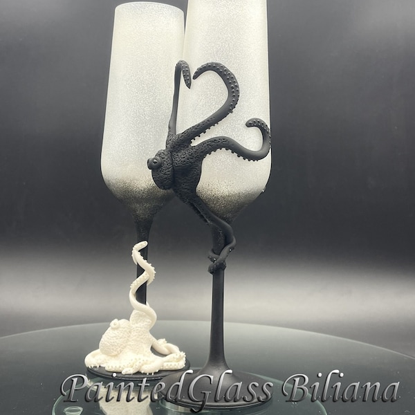 Black Octopus - Etsy