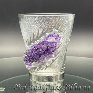 Free Shipping Amethyst Geode Coffee Mug Geode Coffee Glass - Etsy