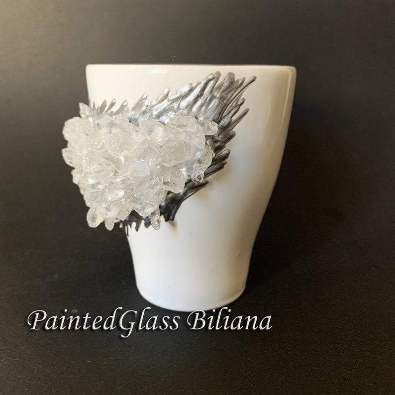 Free Shipping Ceramic Silver Geode Coffee Mug Geode Coffee - Etsy