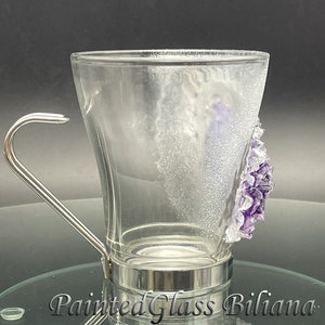 Free Shipping Amethyst Geode Coffee Mug Geode Coffee Glass - Etsy
