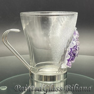 Free Shipping Amethyst Geode Coffee Mug Geode Coffee Glass - Etsy