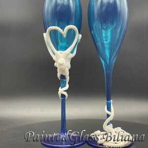 Octopus Wedding Champagne Flutes, 2 Pcs - Etsy