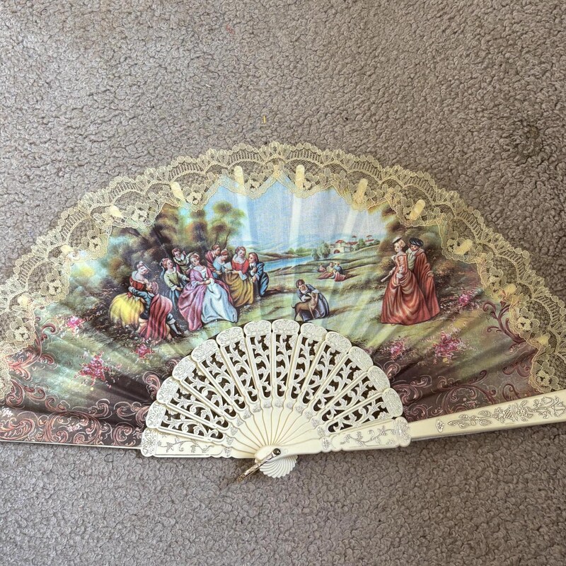 Lace Fan - Etsy