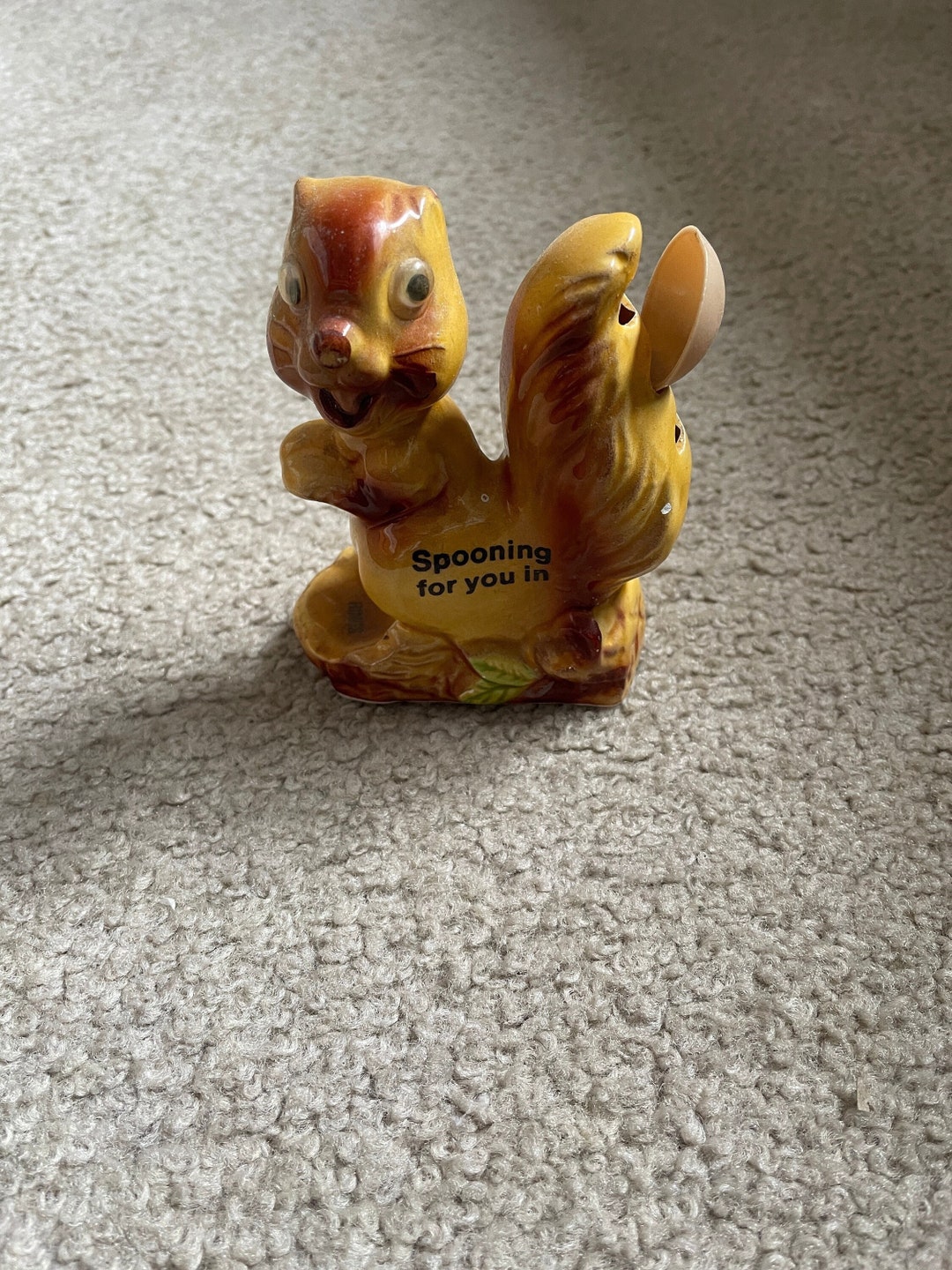 Spoon Holder and Ring Dish, Squirrel. - Etsy