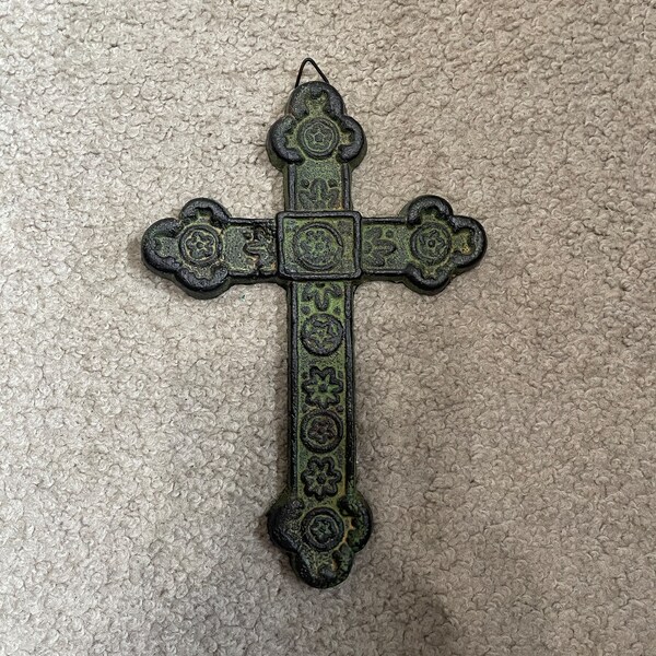 Heavy Metal Cross - Etsy