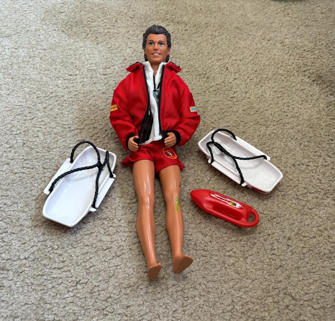 Baywatch Life Guard Doll With Accessories. - Etsy