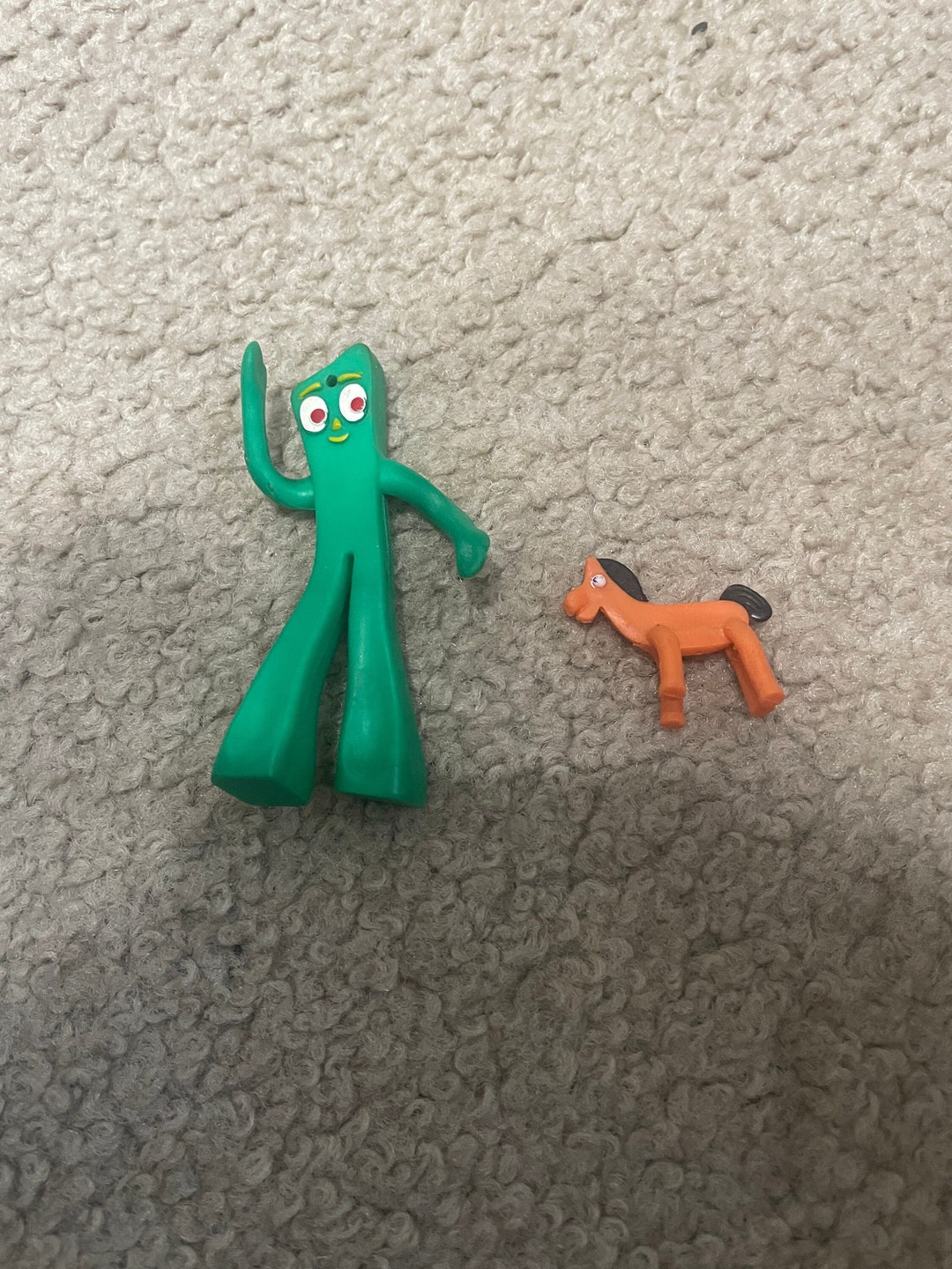 Miniature Gumby and Pokey Figures - Etsy