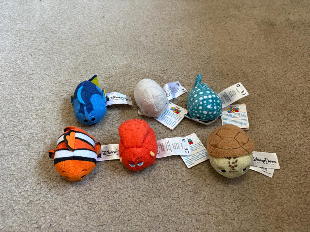 Tsum Tsum Collectibles, Finding Nemo, Group of 6 - Etsy