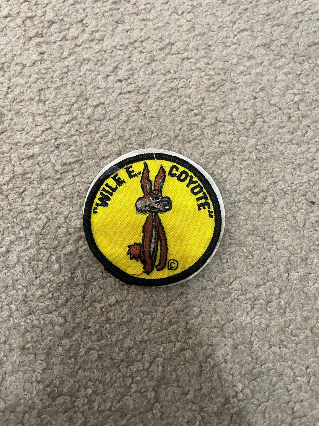 Vintage Wile E. Coyote Patch - Etsy
