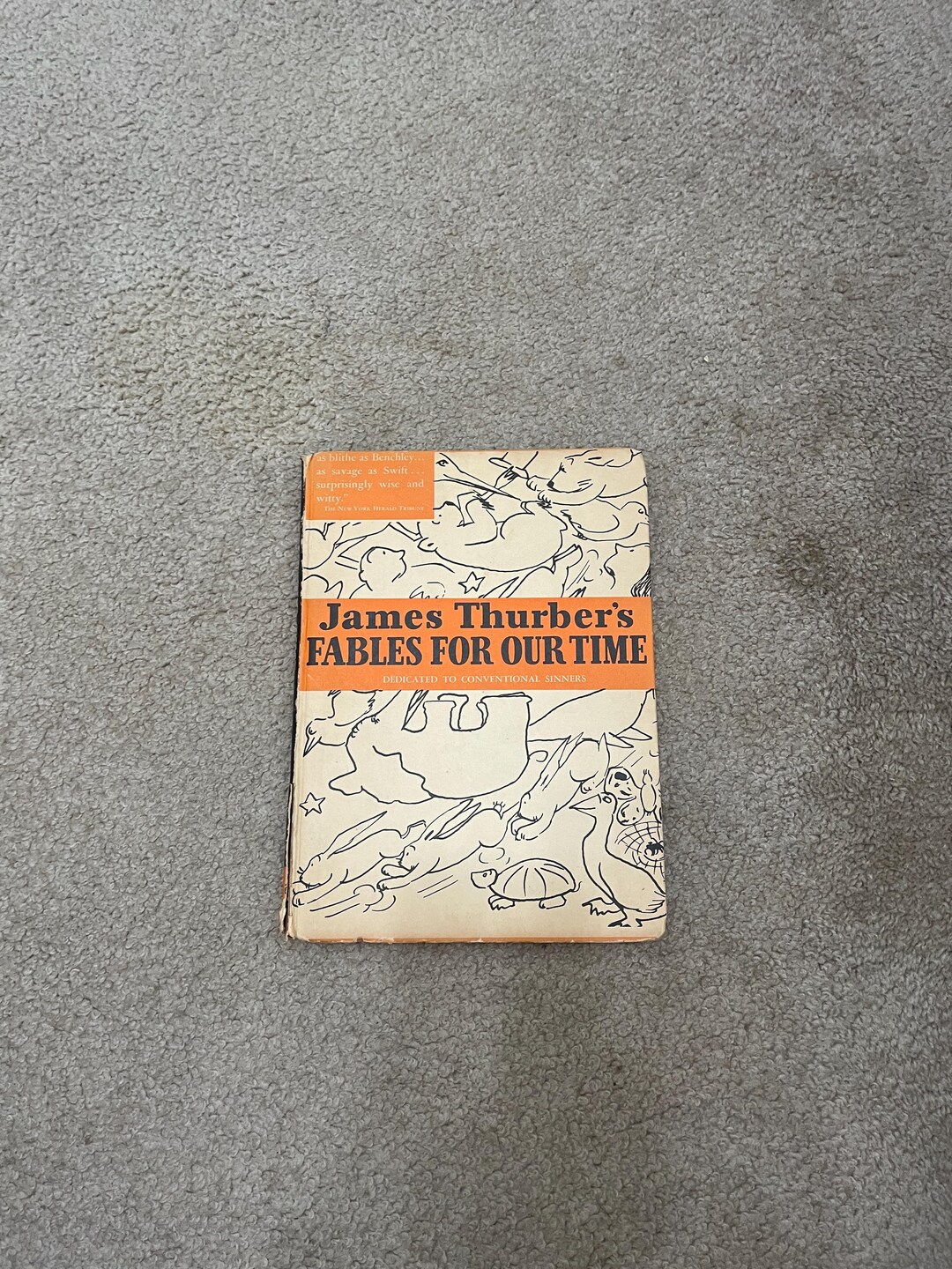 Fables for Our Time and Famous Poems by James Thurber, 1943 - Etsy